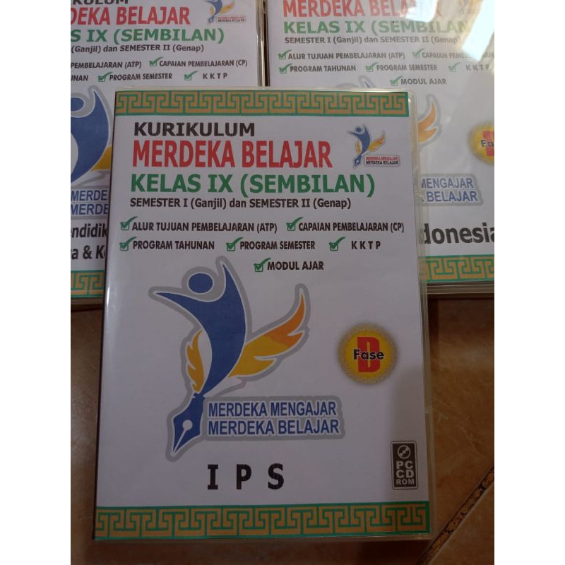 Jual CD Modul Ajar Kurikulum Merdeka 2024 IPS Kelas IX/9 Semester 1 dan 2 Sesuai dengan BSKAP No ...
