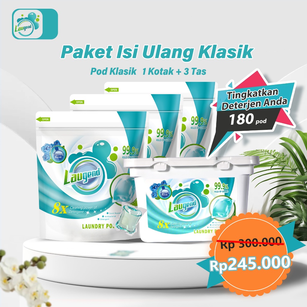 Jual 15-day pre-order [LAUGEND] Classic Pod Refill Bundle | Kapsul ...