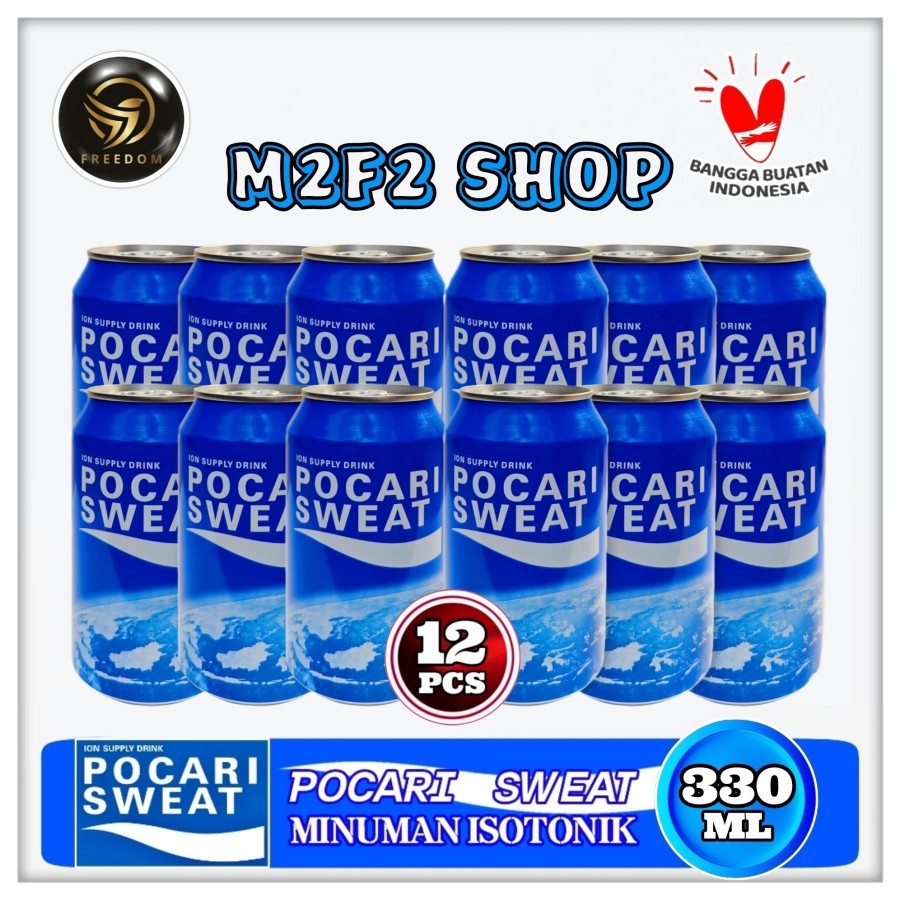Jual Pocari Sweat Original Kaleng | Can - 330 ml (Kemasan 12 Kaleng ...