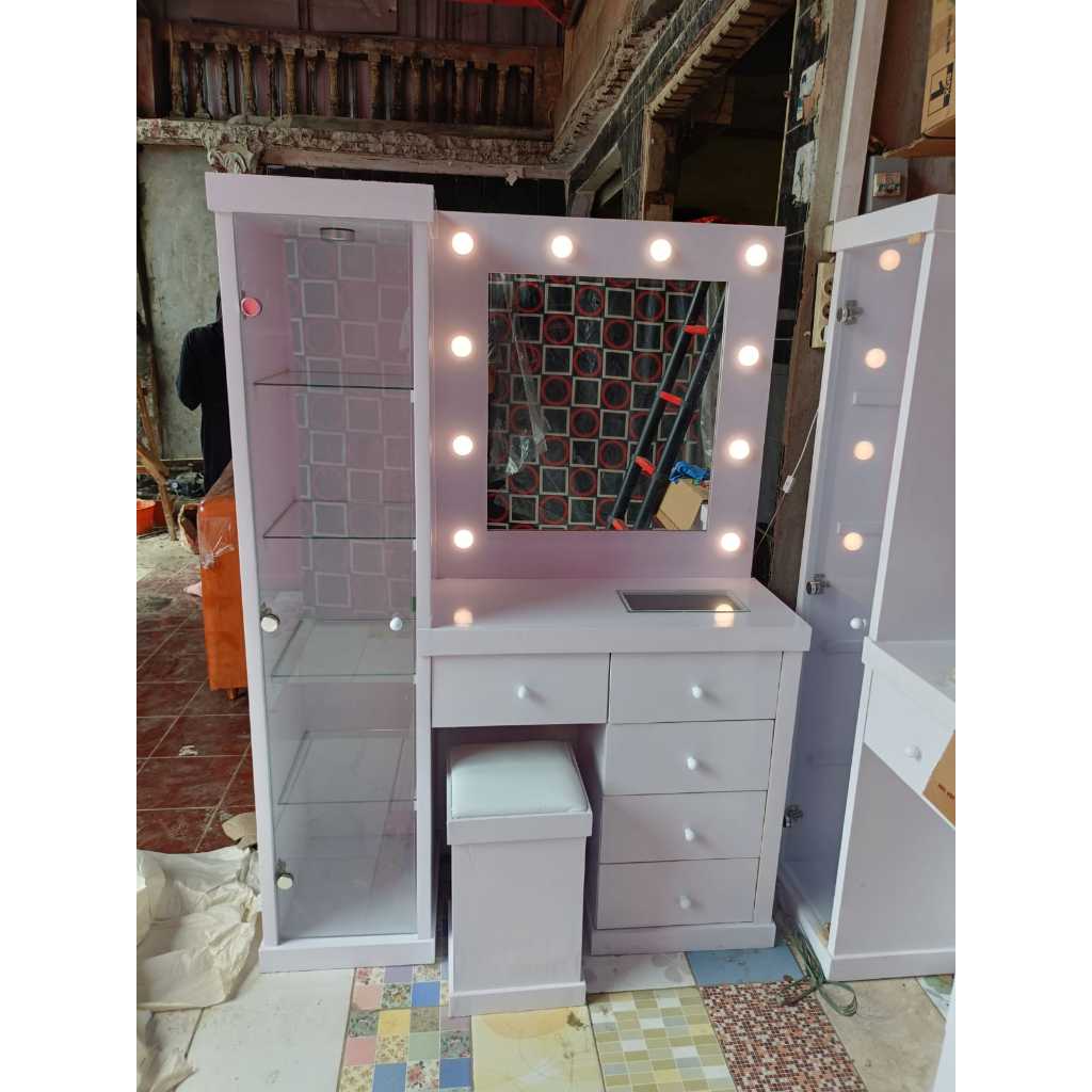 Jual Meja Rias Lampu LED Minimalis | Shopee Indonesia