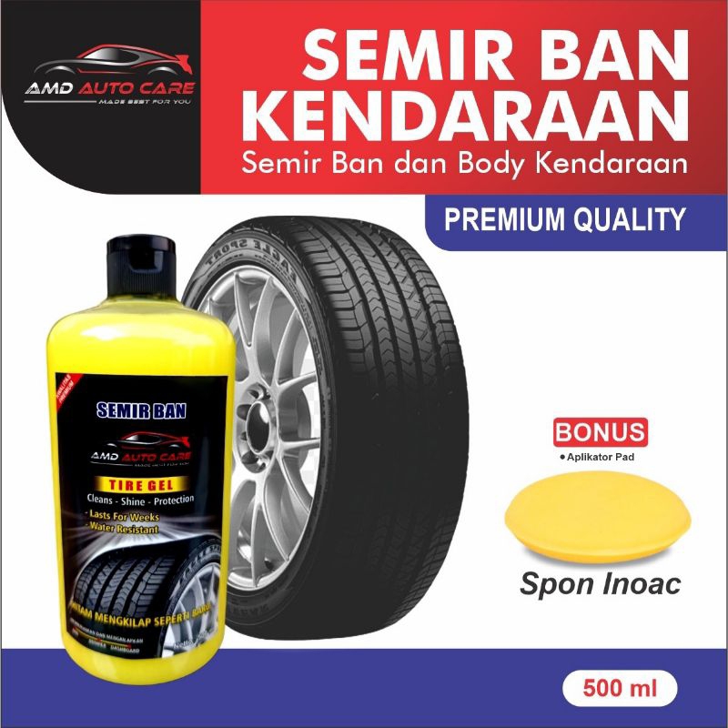 Jual semir ban,tire gel,black magic 500ml | Shopee Indonesia