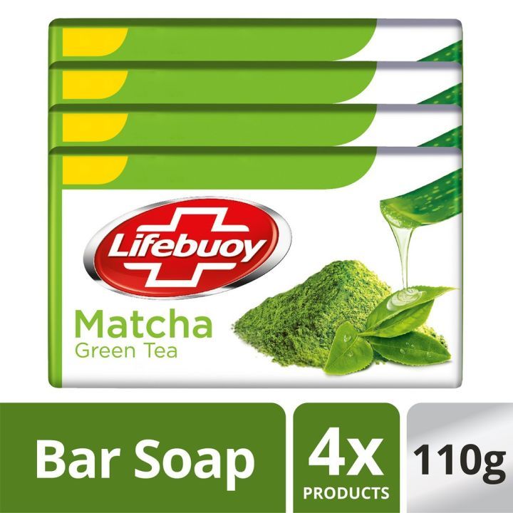 Jual Lifebuoy Matcha Green Tea 4 x 100 gr - Paket Hemat Sabun Mandi ...