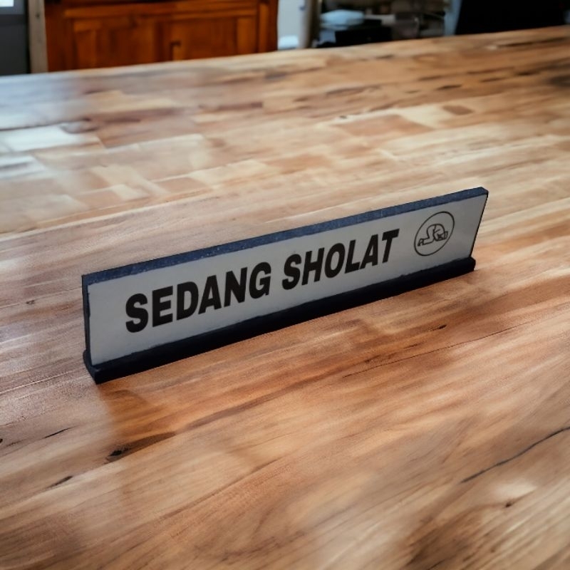 Jual SIGN TOKO PENANDA SEDANG SHOLAT DEKORASI TOKO | Shopee Indonesia