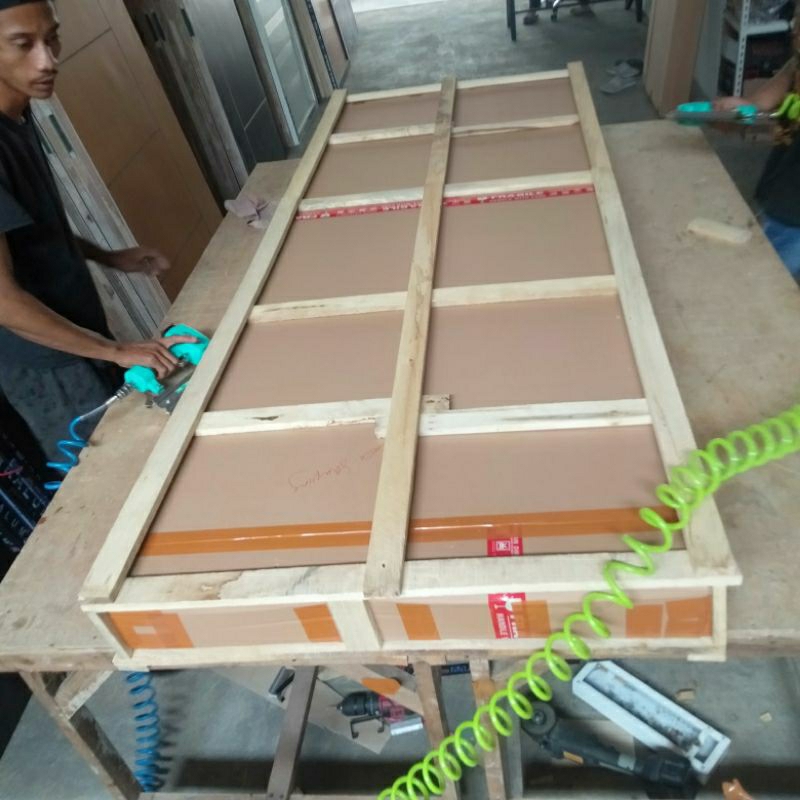 Jual Packing Kayu Buat Pintu dan Jendela ukuran besar | Shopee Indonesia