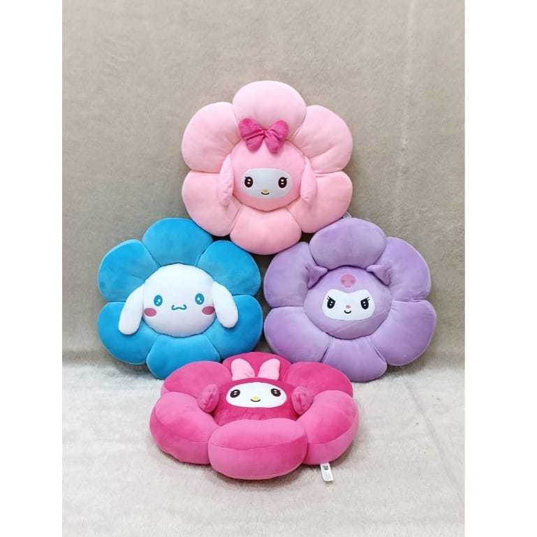 Jual Bantal Bunga My Melody & Friends - Bantal Bentuk Bunga Sanrio ...