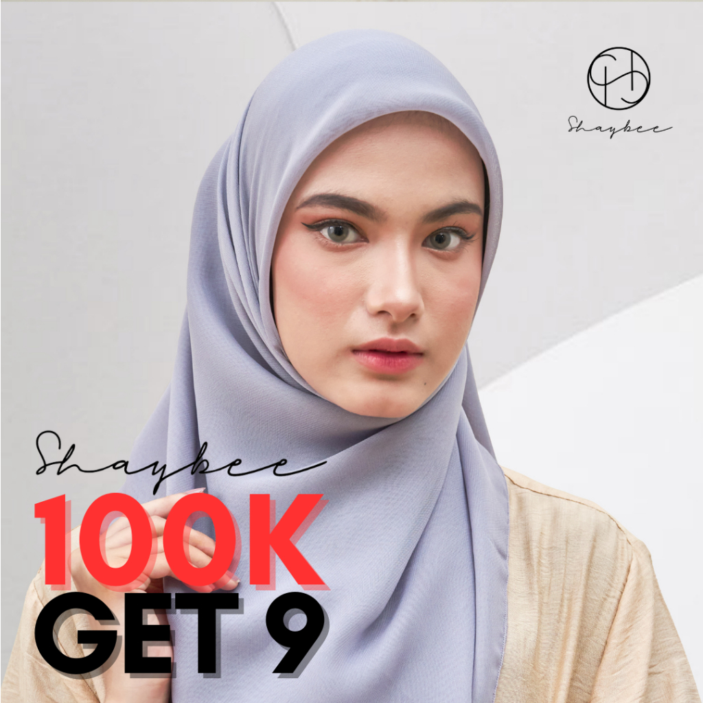 Jual Shaybee.id | Exclusive 8+1 Hijab Segiempat Bella Jadul 100RB BISA ...