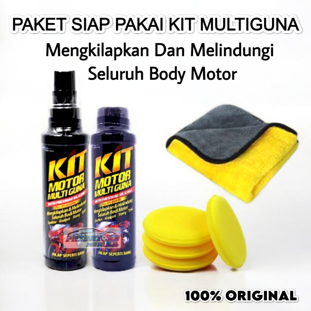 Jual KIT MULTIGUNA PAKET SIAP PAKAI PENGKILAP SELURUH BODY MOTOR KILAT ...
