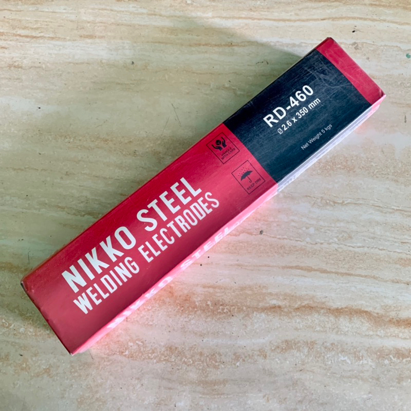 Jual Kawat las RD460 2.6 mm Nikko steel 5kg elektroda RD 460 welding 2. ...