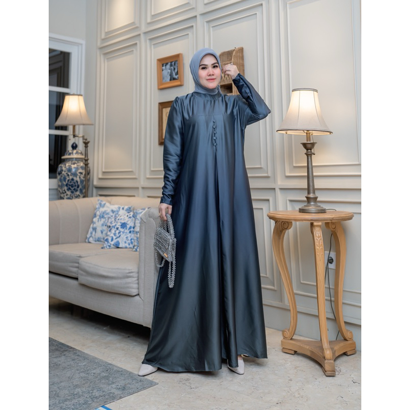 Jual MAHIKA DRESS GRADASI//GAMIS GRADASI BY GLAMZ//Fashion muslimah ...