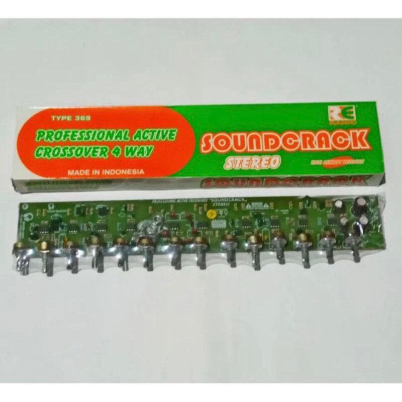 Jual Kit Crossover Aktif 4 Way Stereo Subwoofer Ranic 369 Crossover ...