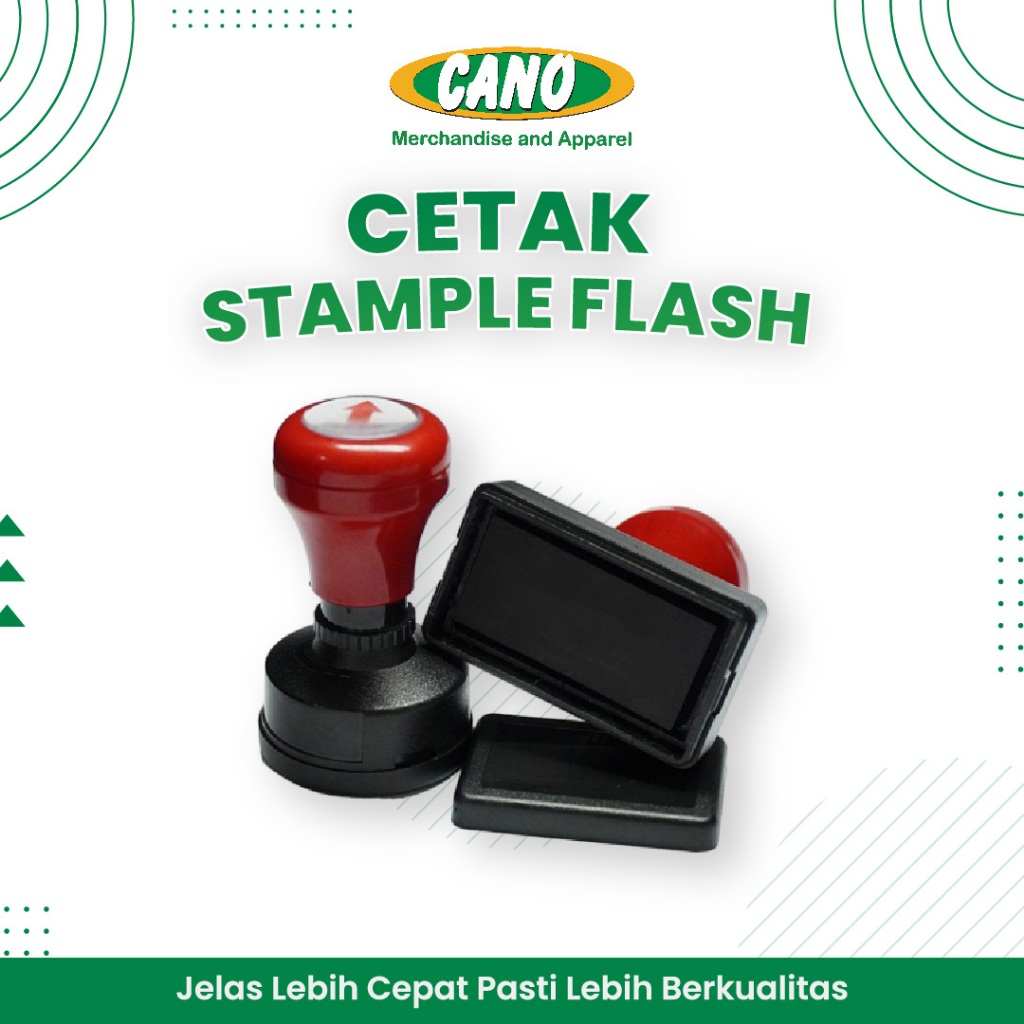Jual Stempel Flash Otomatis Custom Stampel Warna Kilat | Shopee Indonesia