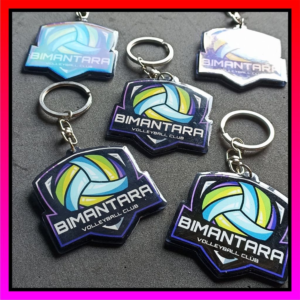 Jual GANTUNGAN KUNCI AKRILIK RESIN KEYCHAIN CUSTOM SATUAN UKURAN FIX ...