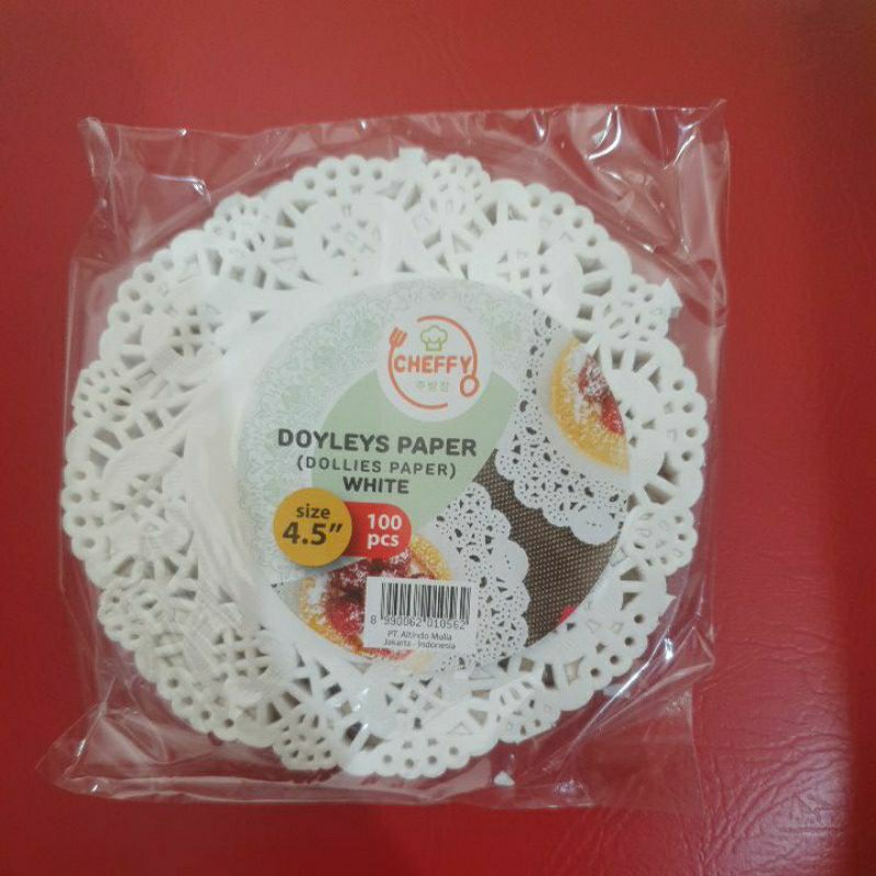 Jual Paper Doyleys 4,5 inch (100 pcs) | Shopee Indonesia