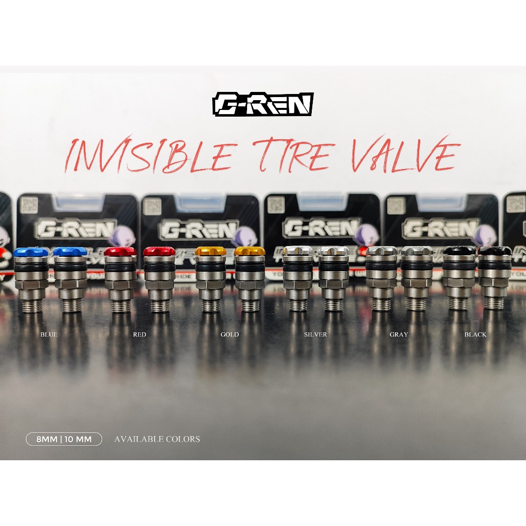 Jual PENTIL BAN MOTOR G-REN GREN INVISIBLE TIRE VALVE RIM PENTIL BAN ...