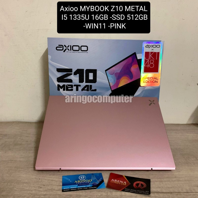 Jual Laptop Axioo MYBOOK Z10 METAL I5 1335U 16GB -SSD 512GB -WIN11 -PINK | Shopee Indonesia