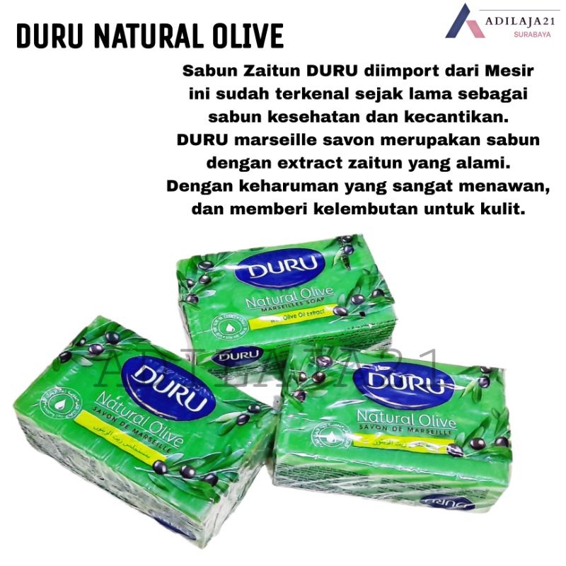Jual Duru Soap Natural Olive Oil Extract | Shopee Indonesia