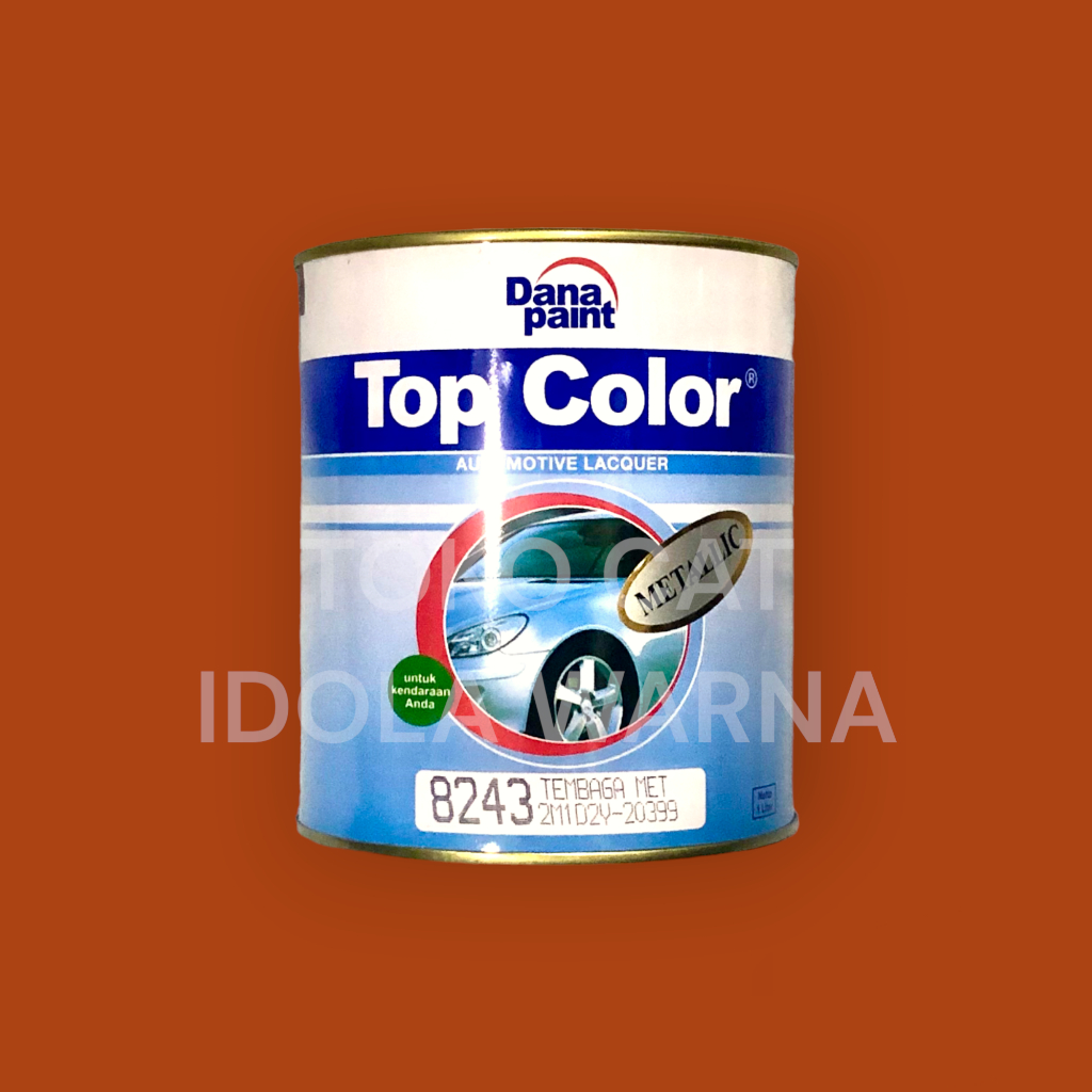 Jual CAT DUCO/NC TOP COLOR METALLIC - Warna Tembaga Met 8243 / Kemasan ...