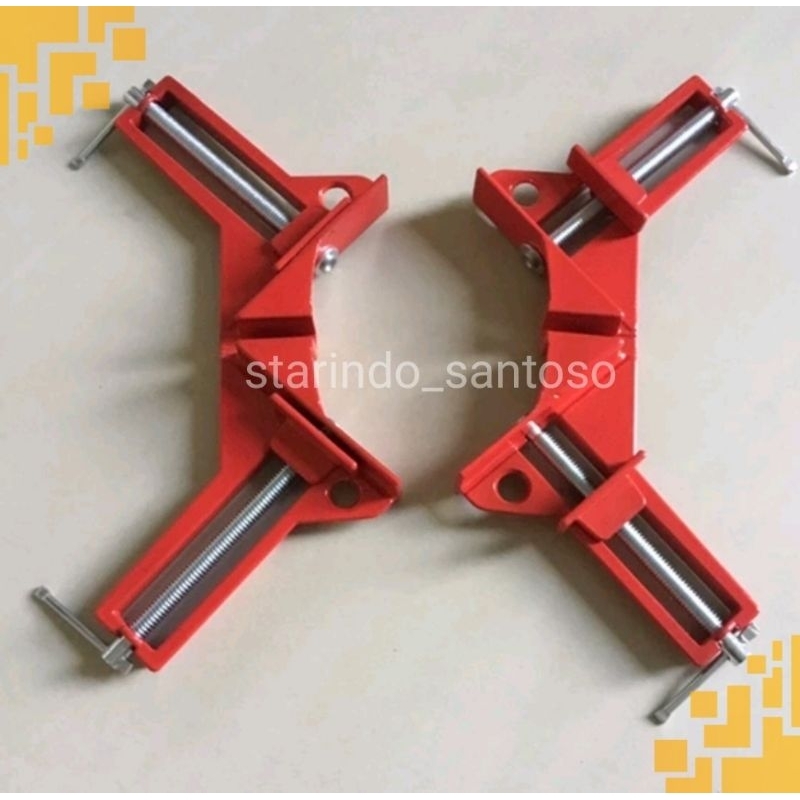 Jual Klem sudut siku tukang kayu alat penjepit kayu | Shopee Indonesia