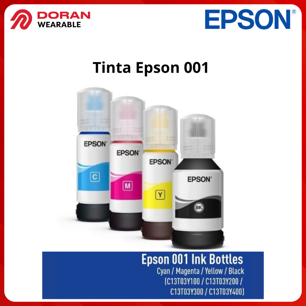 Jual JETE Tinta Printer Epson Tinta Epson 001 - Original | Shopee Indonesia