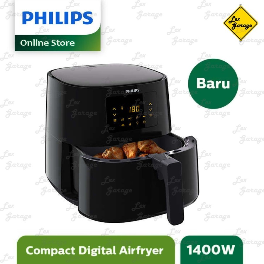 Jual PHILIPS AIR FRYER SPECTRE HD9252/90 PHILIPS AIR FRYER 4.1 Liter ...