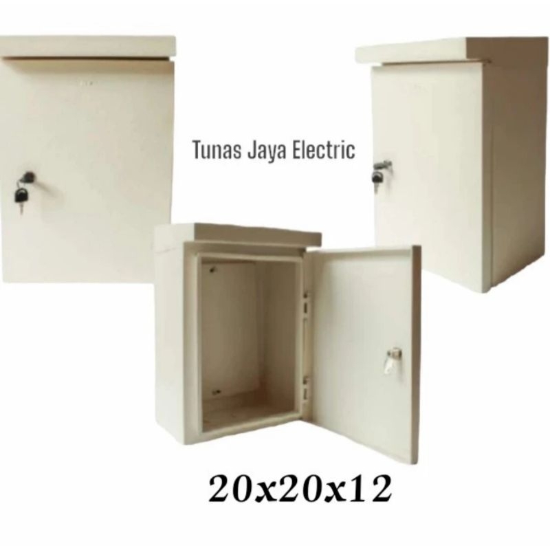 Jual Box Panel Listrik 20x20x12 Model Topi (Kunci Putar) IONEE | Shopee ...