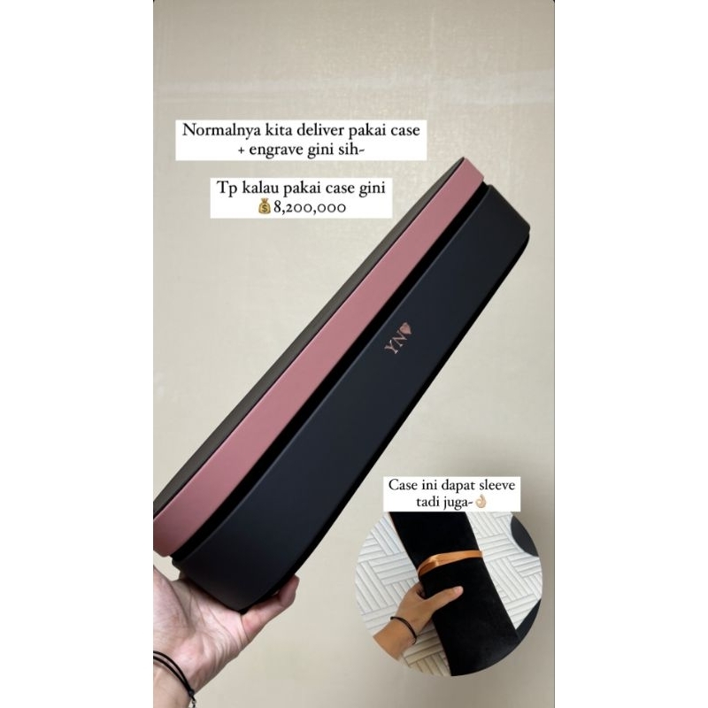 Jual [PO] Dyson Airstrait with box and customised engraved name ...