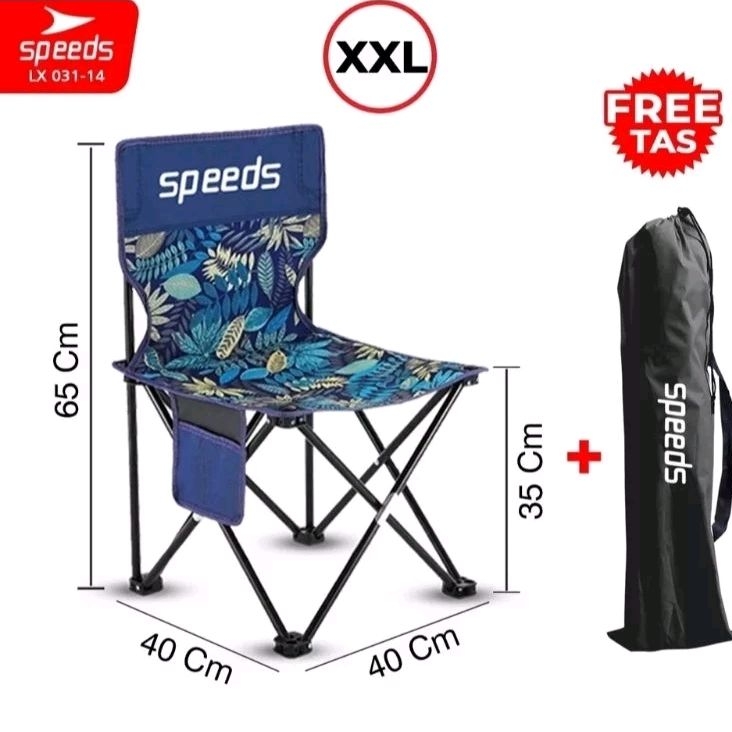 Jual Kursi Lipat Portabel_kursi camping_kursi mancing | Shopee Indonesia