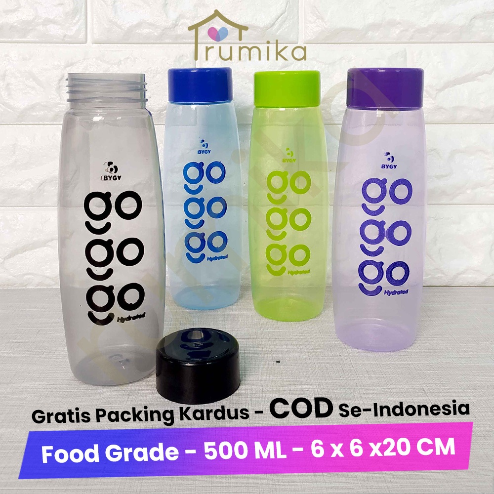 Jual Botol Minum Lets Go 500ml / Botol Minum 500 ML - Souvenir Ulang ...