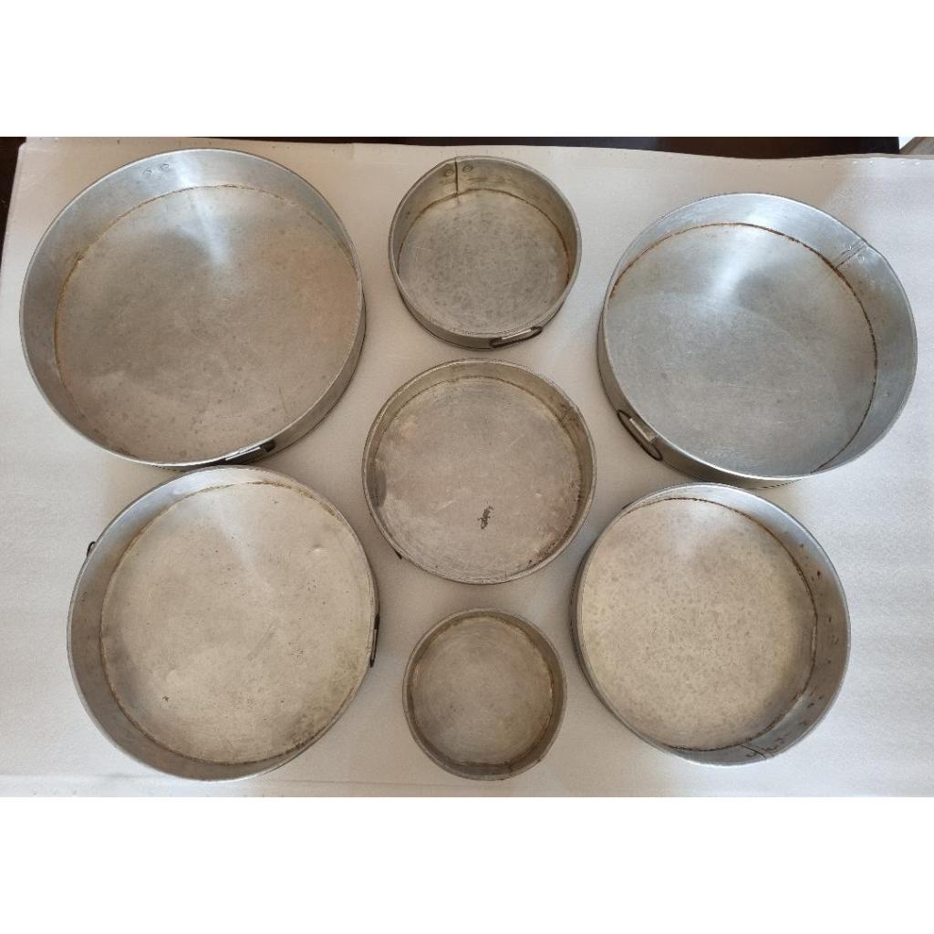 Jual loyang cetakan kue roti bolu brownies mini cake bentuk bulat besar ...