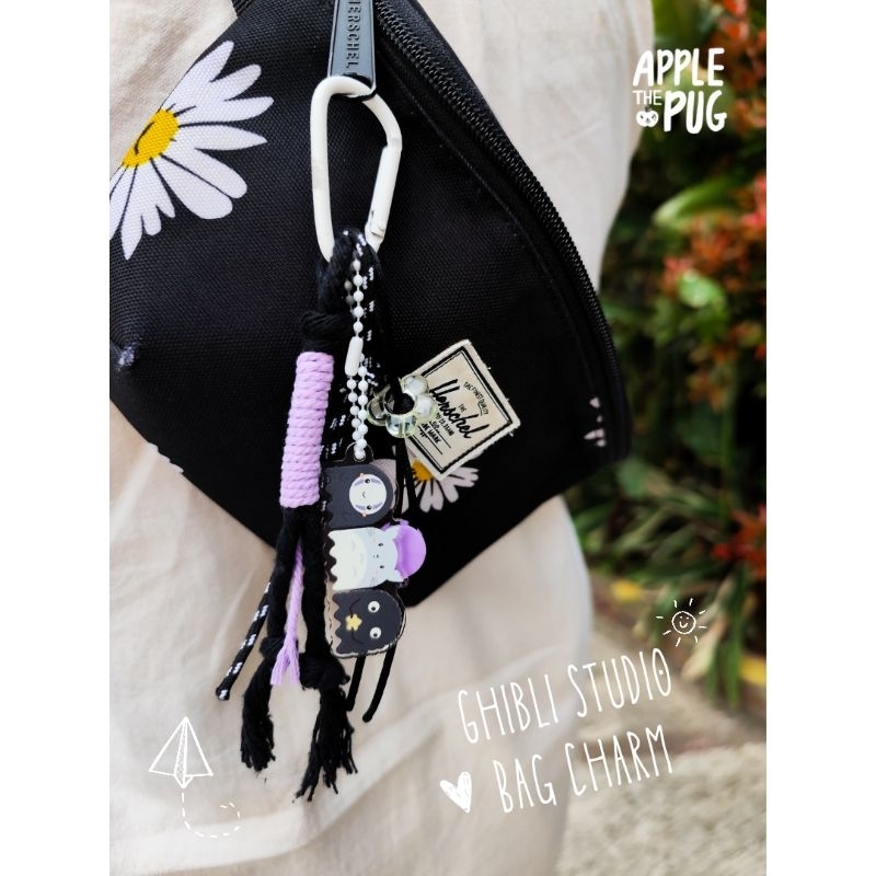 Jual Bag Charm Macrame / Gantungan Tas Ghibli Studio | Shopee Indonesia