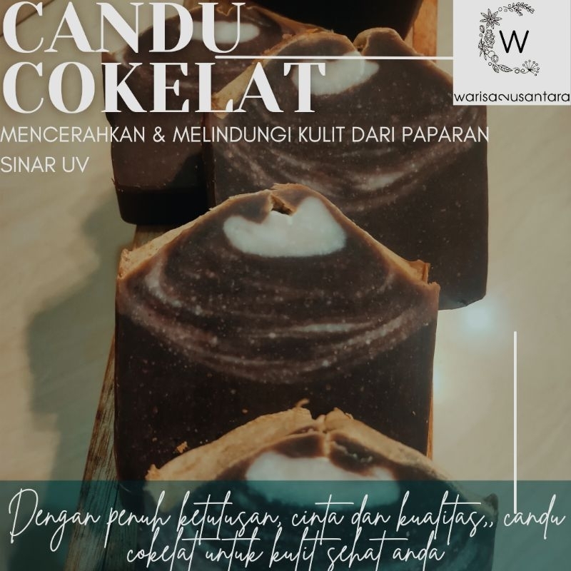 Jual Candu Cokelat,, sabun natural dengan segala kebaikan alam,, sabun ...