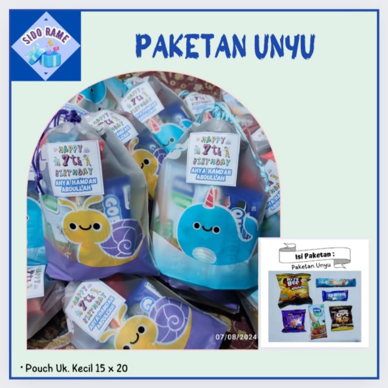 Jual Bingkisan Ultah/Snack Ulang Tahun Anak/Paket Ulang Tahun Unyu ...
