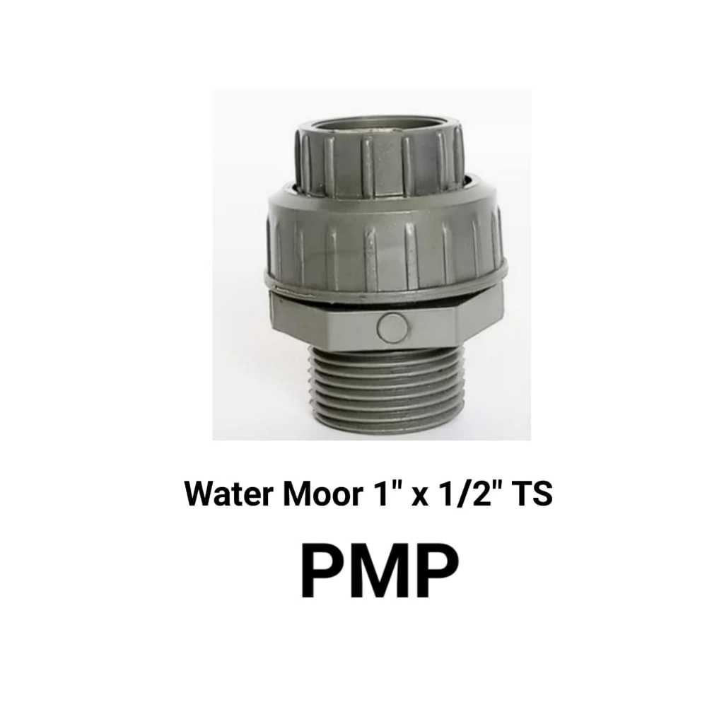Jual Water Moor Drat Luar / Water Mur Drat / Union Pompa PVC 1" x 1/2 ...