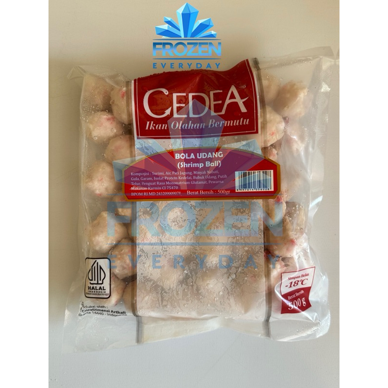 Jual CEDEA Bola Udang (Shrimp Ball) 500gr | Shopee Indonesia