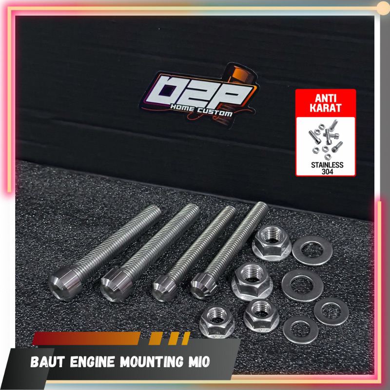 Jual baut mounting engine mio nouvo mio soul ,baut mounting mesin mio L ...