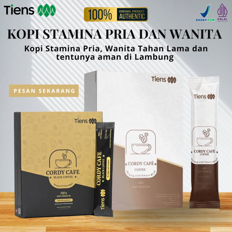 Jual CORDYCAFE - Kopi Stamina Pria Kuat Tahan Lama - Kopi Ginseng ...