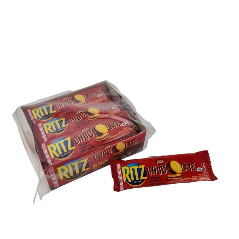 Jual RITZ CHEESE | RITZ CHOCOLATE CRACKERS SANDWICH NETTO 27 GRAM X 12 ...