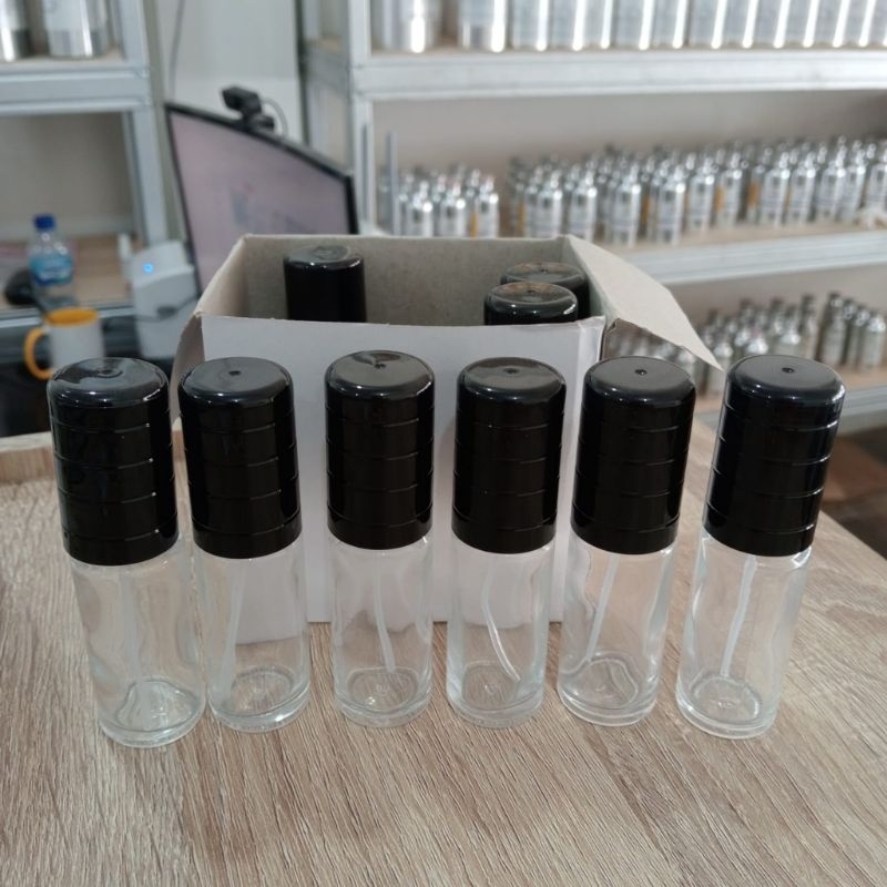 Jual Botol Parfum Kosong HM/FX 15 ML Black Hitam PERLUSIN Botol Parfume ...