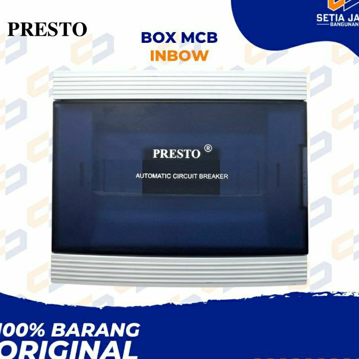 Jual Wah Box Kotak Mcb Sekring Listrik Presto 4 6 8 Grup Group Inbow ...