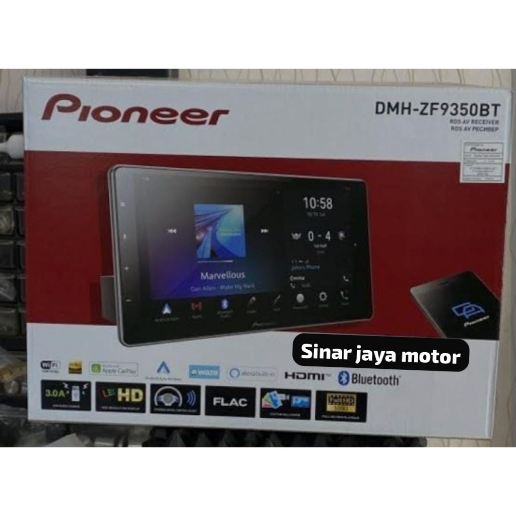 Jual Head Unit Mobil PIONEER DMH-ZF9350BT 9 Inch Apple Carplay Android ...