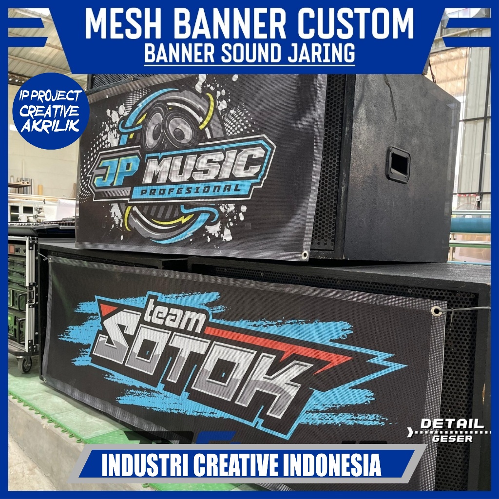 Jual JP.Store BANNER AUDIO SOUND SYSTEM BANER JARING High Quality ...