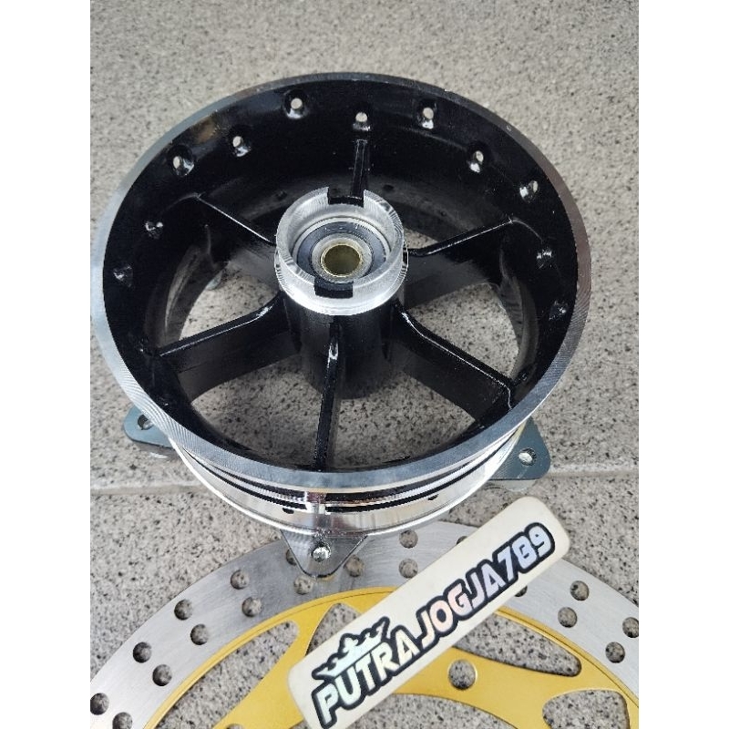 Jual JUAL CEPAT ..tromol ninja 150 NOS depan komplit cakram laker satu ...