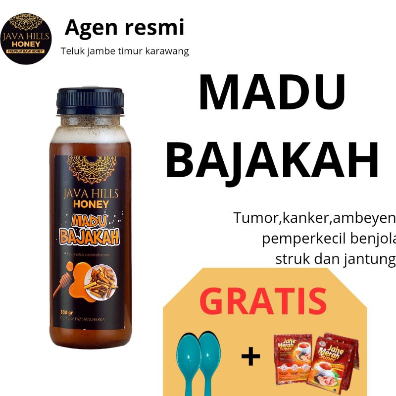 Jual MADU BAJAKAH JAVA HILLS HONEY madu herbal kanker tumor ambeien ...