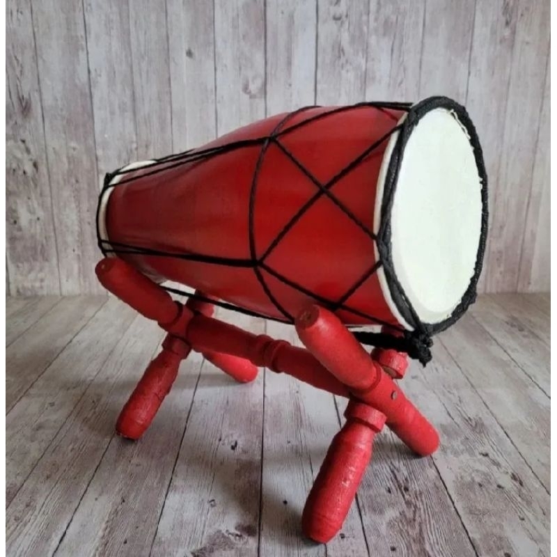 Jual Kendang Jawa ukuran 25 cm, gendang jaranan, mainan anak/alat musik ...