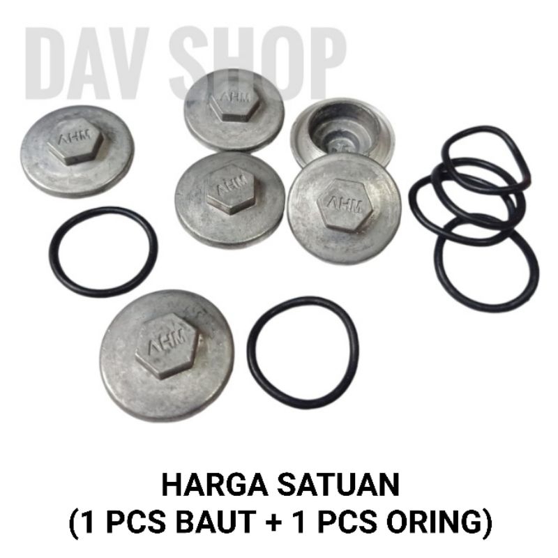Jual CAP/BAUT TUTUP FILTER OLI BEAT VARIO SCOOPY SPACY PCX ADV ORIGINAL ...