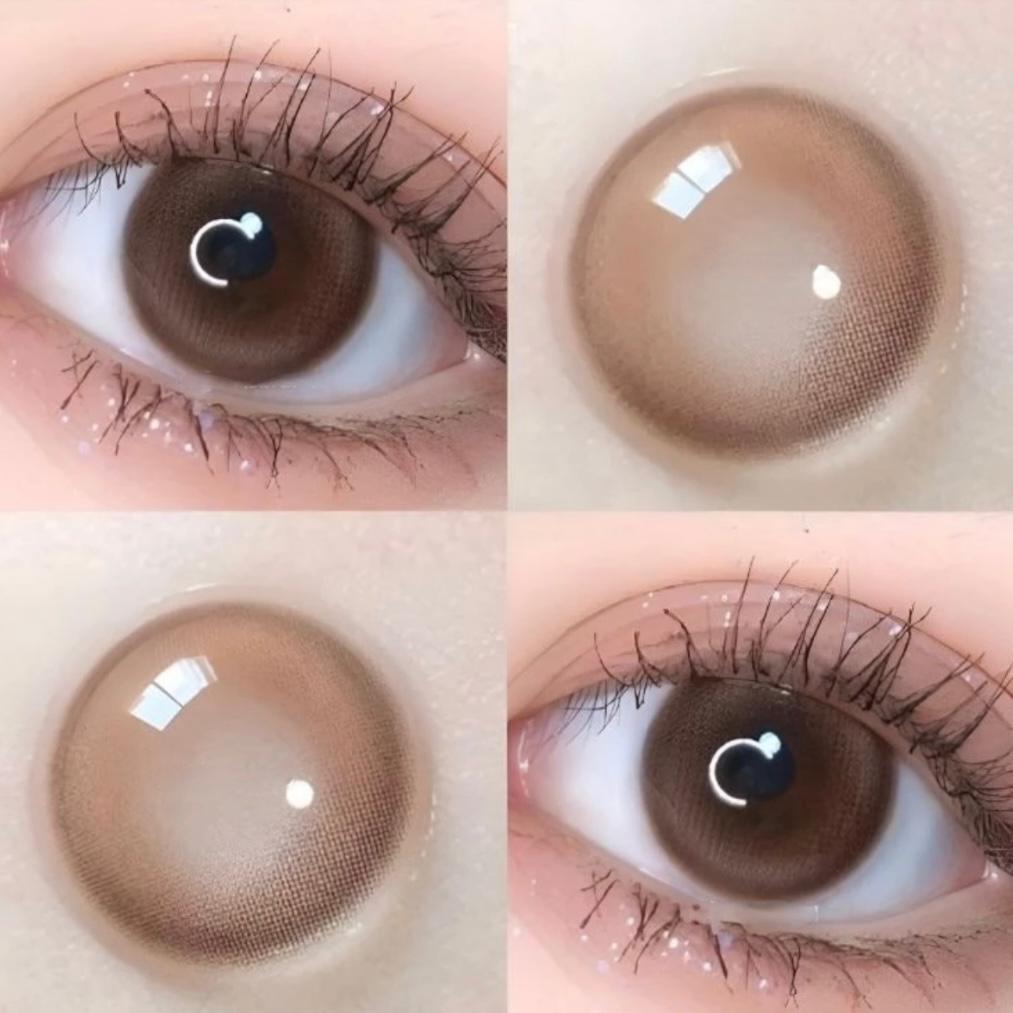 Jual J78 Softlens Coklat Natural Korean Look 14,5 MM Normal Minus ...