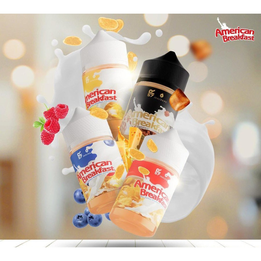 Jual LIQUID AMERICAN BREAKFAST SERIES 60ML | Shopee Indonesia