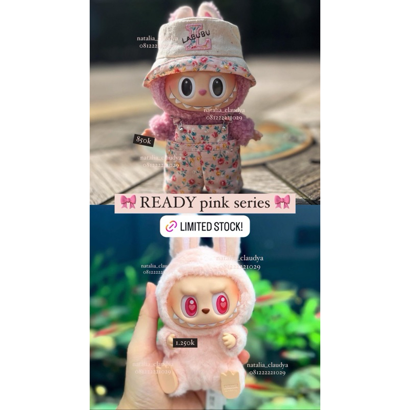 Jual Labubu POPMart ORI PINK labubu lychee berry labubu dada labubu v1 ...