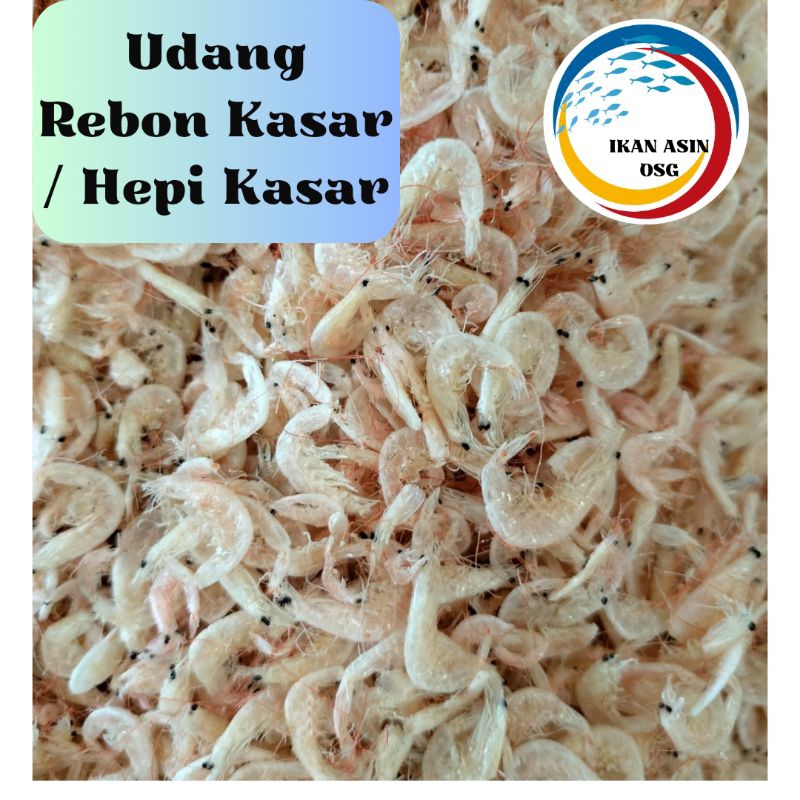 Jual ikan asin udang rebon kasar super/ hepi kasar | Shopee Indonesia