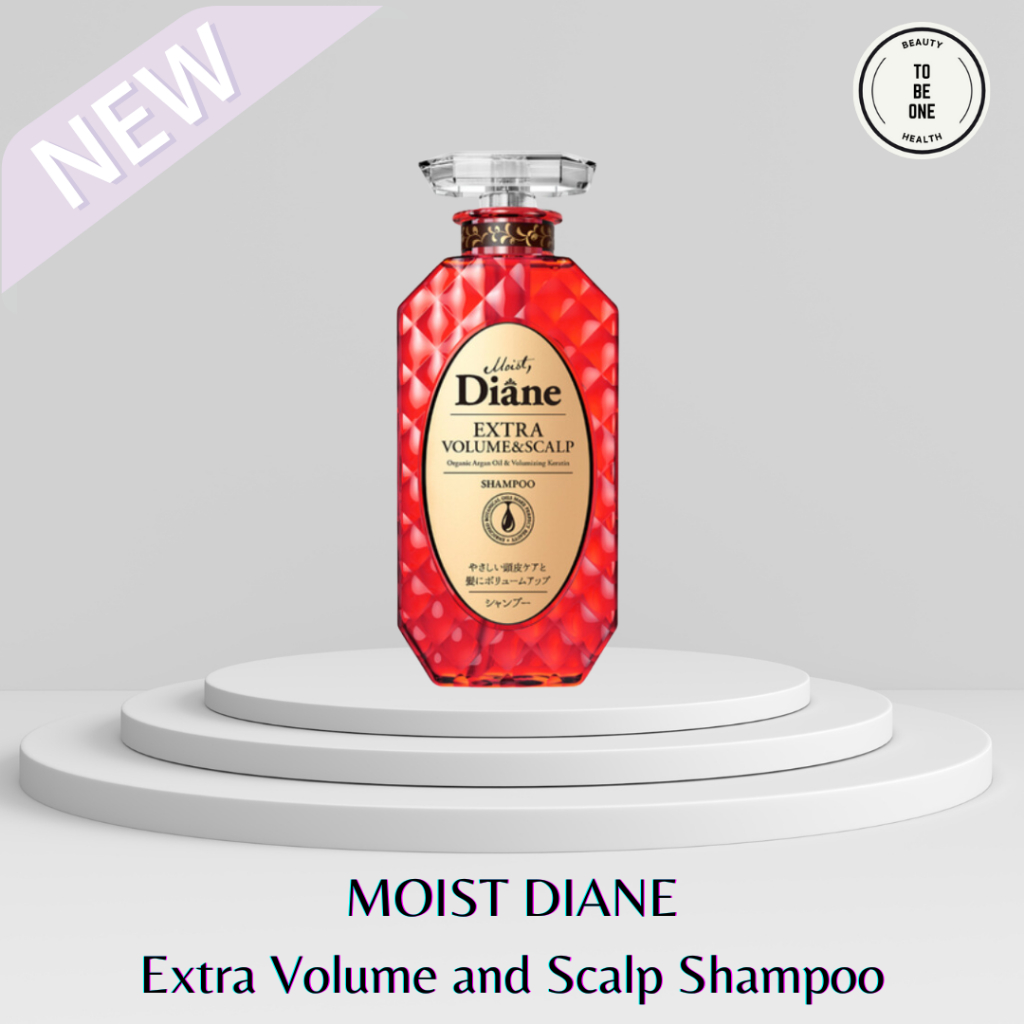 Jual Moist Diane Extra Volume & Scalp Shampoo 450 ml Shampoo Sampo ...